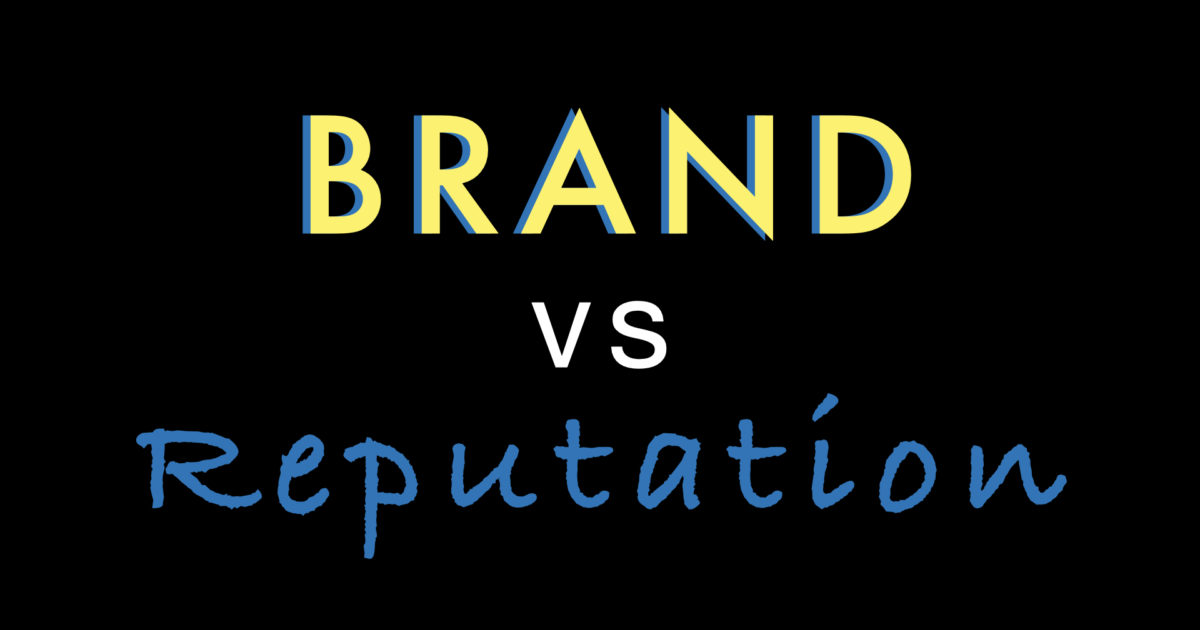 Brand vs Reputation - Jeremy Pettitt